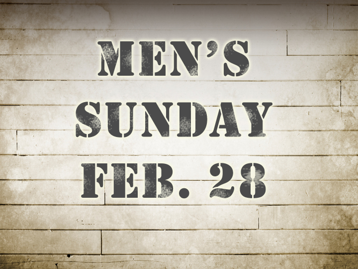 Men's Sunday - Palmerdale Methodist Church